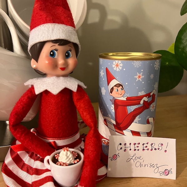 Mini 1/3rd Scale Hot Cocoa. Perfect Elf Prop. Christmas Elf Prop, 12 ...