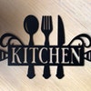 Metal Kitchen Sign Decor Kitchen Wall Decor Kitchen Wall Art Kitchen ...