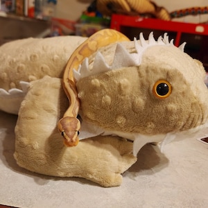 Huggable Beardie Stuffie PDF Sewing Pattern and Tutorial Booklet ...