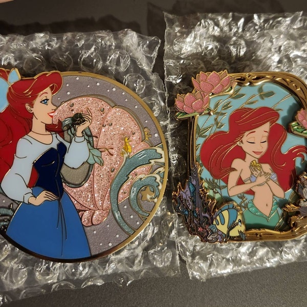 Ariel Little Mermaid Character Frame Fantasy Pin LE 50 - Etsy Canada
