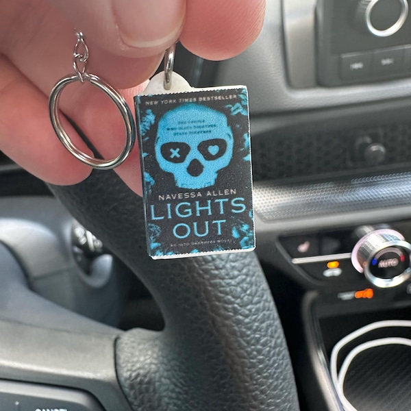 Custom Mini Book Keychain: Personalized Book Cover, Literary Gift - Etsy