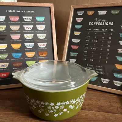 Pyrex Kitchen Conversion Chart - Etsy
