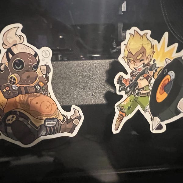 Overwatch Vinyl Stickers - Etsy