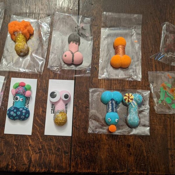 Paint Your Own Willy Hen Party Bagsparty Favours Hen Gifts Bridal Gifts ...