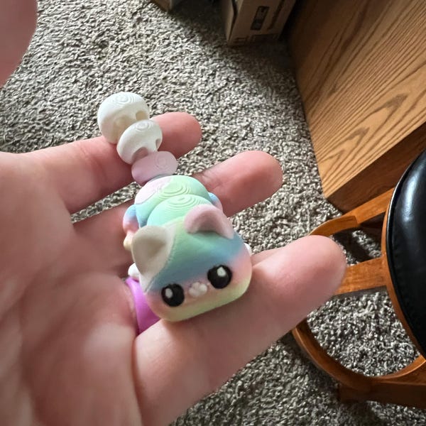 3D Printed Mini Flexi Animal Fidget 3D Printed Fidget Toy Flexi Toy ...