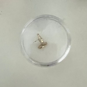 14K Solid Yellow, Rose, White Gold Demon Piercing, Body Jewelry, 25g Threadless Pin, 14g or 16g ...