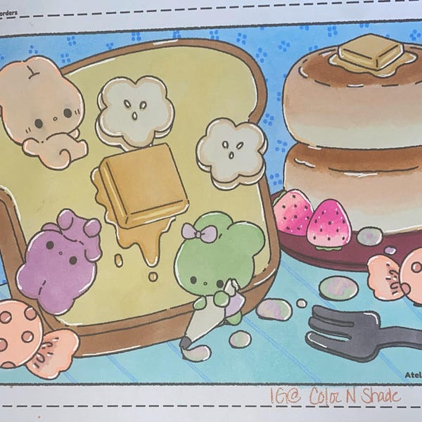 Digital Cozy Coloring Page Bundle 11 Original Illustrations for Adults ...