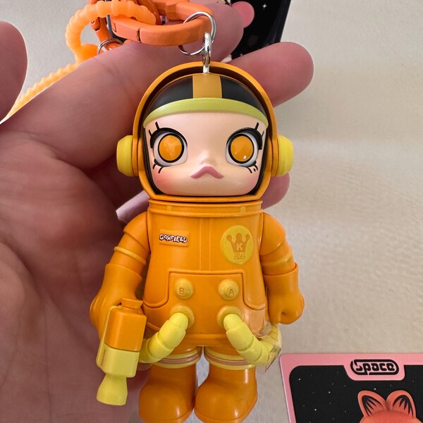 Authentic Pop Mart Pop Beans Soda MOLLY Keychains With FREE Phone ...