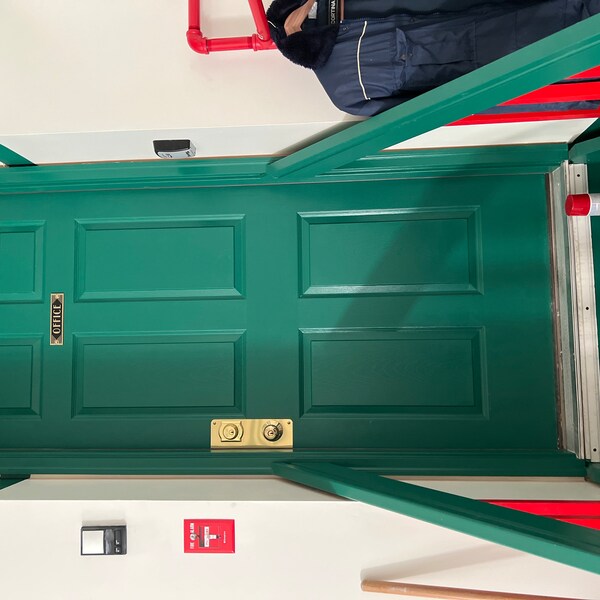 Office Door Sign by Themetalfoundry • Brass or Aluminium House Art Deco ...