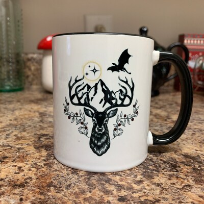 Acotar Throne of Glass Mug, Sarah J Maas Inspired Mug, Acotar Mug ...
