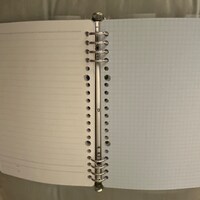 Plastic Binding Spiral Rings A5 B5 A4 DIY Smart Ring Binder Study ...