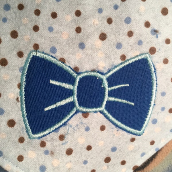 Bow Tie Applique Machine Embroidery Design - Etsy