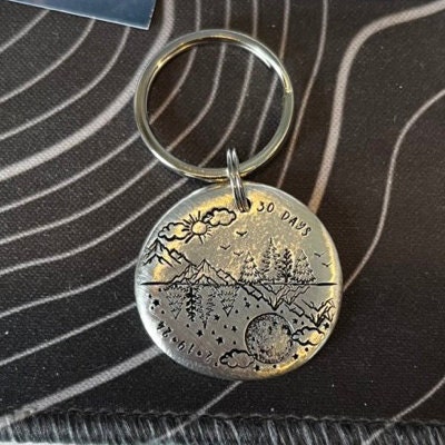 Night and Day Sobriety Coin 30 Days Sober, 60 Days, 90 Days Sobriety ...