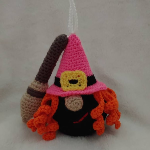 Halloween Crochet Keychain Patterns Bundle, Crochet Pumpkin Gnome ...