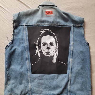 Mystical Goat Canvas Back Patch for Denim Jackets, Vest, Flannels ...
