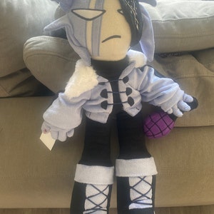 Ruv. FNF. Friday Night Funkin. Large Plush Toy. Size 20 Inch - Etsy Canada