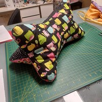 Reading Pillow Printable Sewing Pattern | Reading Bone to Sew | Neck ...