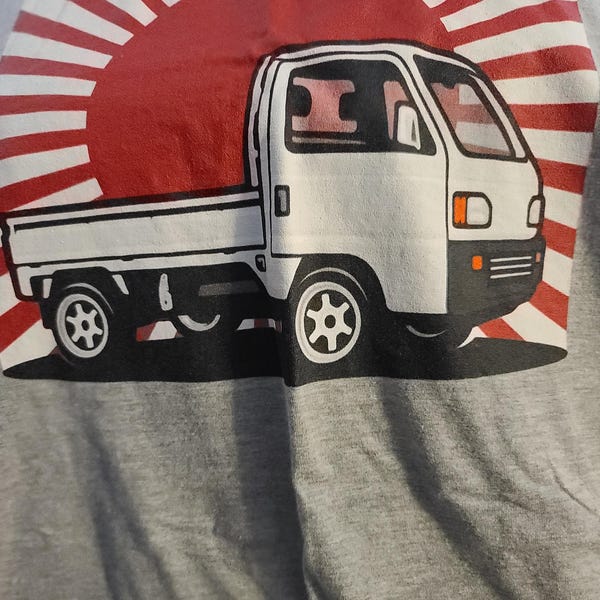 Kei Truck Sticker, Japanese Mini Truck Vinyl Decal for JDM Car ...