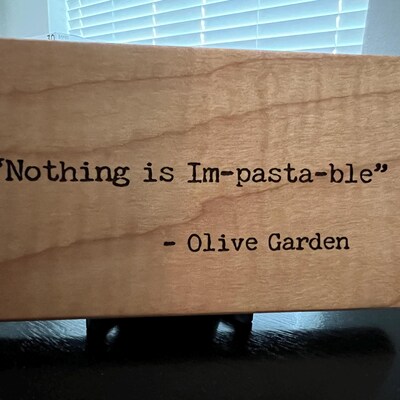 Inspirational Personalized Quote Sign, Wood Plaque, 3.5 X 6 Sign, Maple ...
