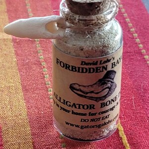 ALLIGATOR BONE DUST Voodoo, Hoodoo, Wicca, Gothic, Oddity - Etsy