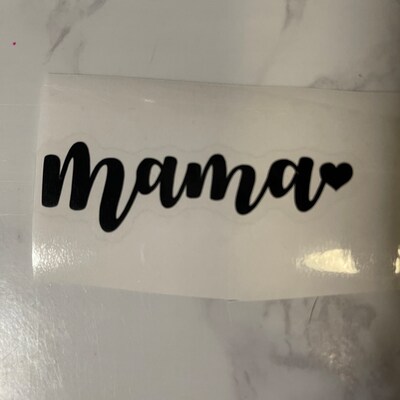 Mama Decal Mama Sticker Mama Vinyl Decal Mama Decal for - Etsy