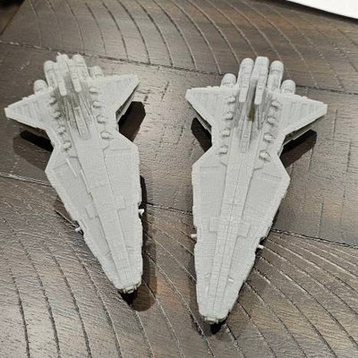 WRECKAGE Misprint Star Wars Armada Scale Starships for Wreckage - Etsy