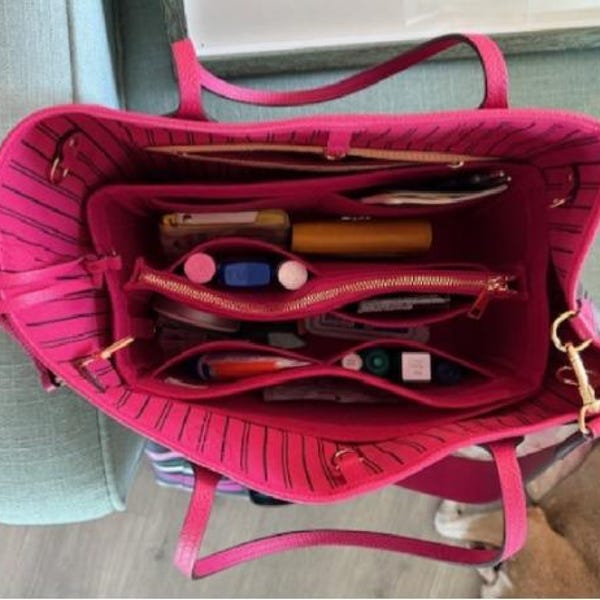 Customizable Backpack Organizer Felt Insert (rounded Top With Handle ...