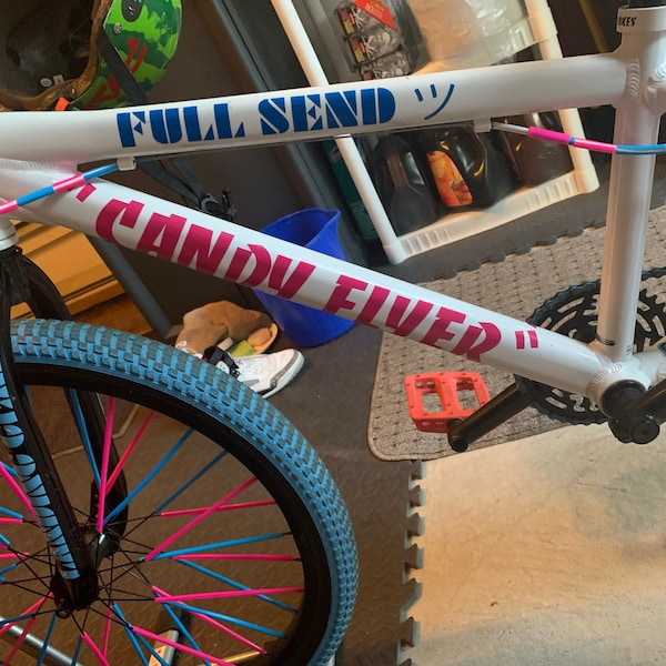 SE Bikes Personalized Decal / Sticker (you Get 2) | Main Downtube - Etsy