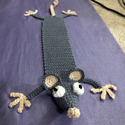 Rat Bookmark Crochet Pattern Amigurumi PDF Pattern - Etsy