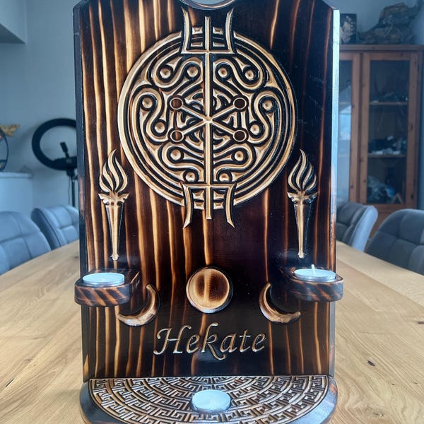 Seal of Archangel Gabriel Wall Altar for Sacred Space and Offerings ...