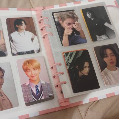 Custom Lace Kpop Photocard Toploader Deco Pinky Lace Photocard - Etsy