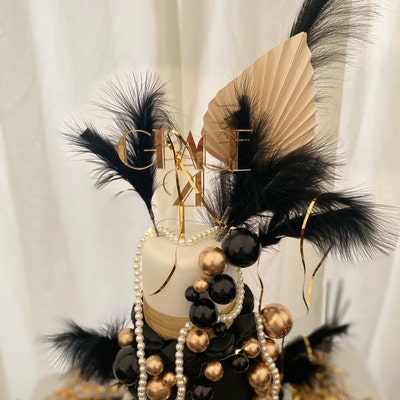 Gin O'clock Cake Topper Cake Topper Glitter Card - Etsy