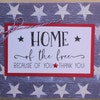 Service Patriotic Gift Tags. Instant Download Printable. Thank You for ...