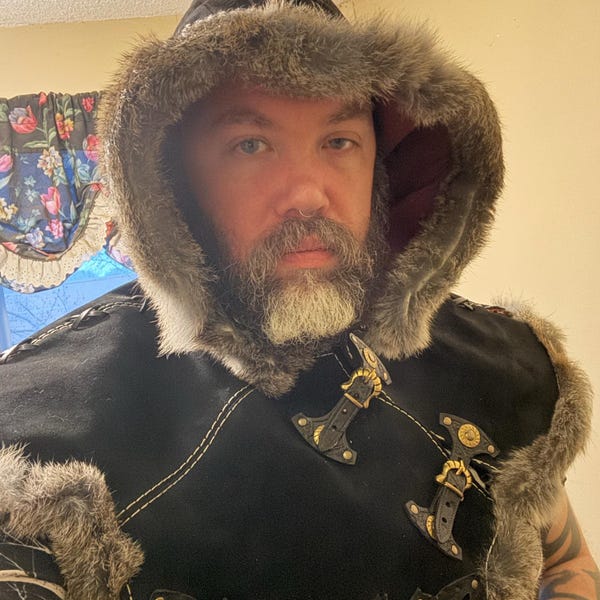 Larp Viking Armor. Leather Armor for a Celtic, Barbarian, Pagan or ...