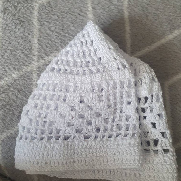 Rare Premium Cream Shemagh With Red Line Keffiyeh Original Arab Scarf ...