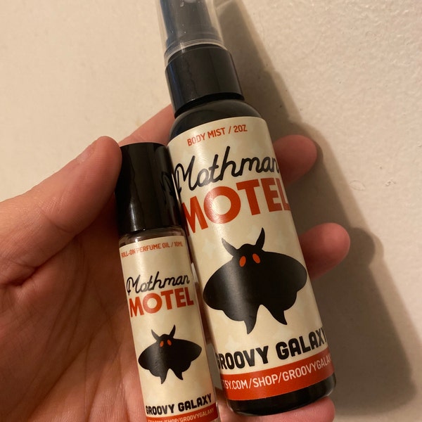 Mothman Motel Roll on Perfume Oil / Cryptid Perfume, Weird Funky Unique ...