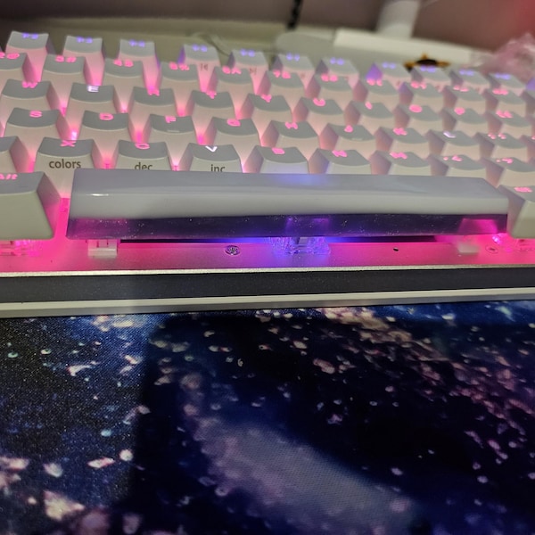Custom Handmade Artisan Resin Keycap - Spacebar/escape/shift/backspace ...