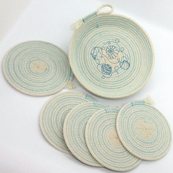 Seashells Quilting Embroidery Design. Edge to Edge Sea Shell Machine ...