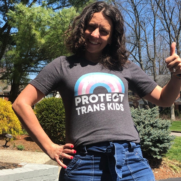 Protect Trans Kids Shirt, Transgender Rights Tee, LGBTQIA T-shirt ...