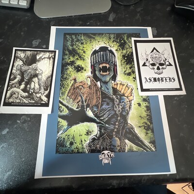 Tank Girl Print comicbook Comic Grunge 90s Brett Parsons Jamie Hewlett ...