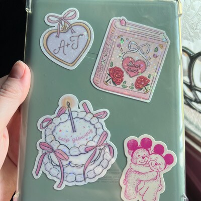 BRB Getting Iced Coffee Alien Iced Cofee Run Vinyl Sticker Waterbottle ...