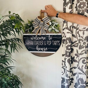 Front Door Decor If You Hear Me Yelling Know I Already Said It Nicely ...