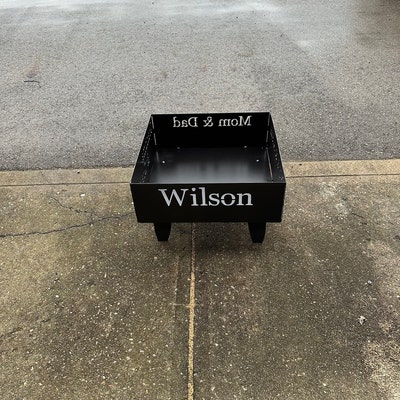 60 Inch Octagon Fire Ring Customized With Names, Phrases, or Images - Etsy