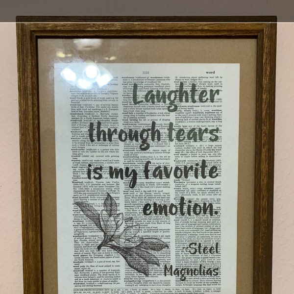 Laughter Through Tears is My Favorite Emotion; Steel Magnolias; Opening ...