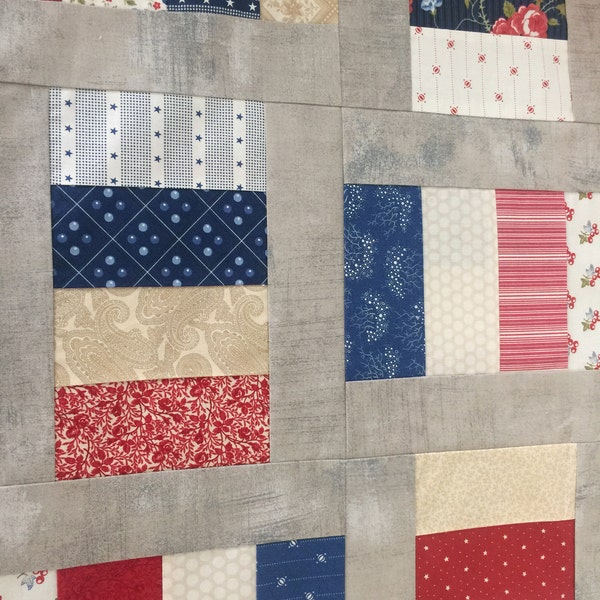 Foundation Pieced Numbers PDF Pattern With Resizing Information - Etsy