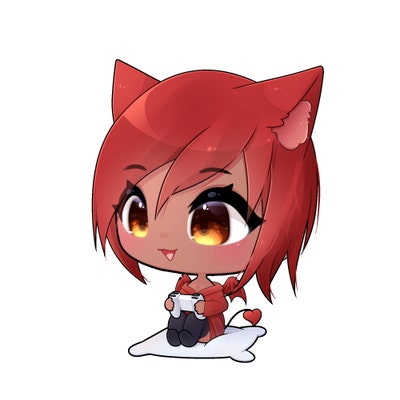 Animated Cute Go Jo Mlem/blblbl Cat Emote jjk Twitch Discord Emotes ...