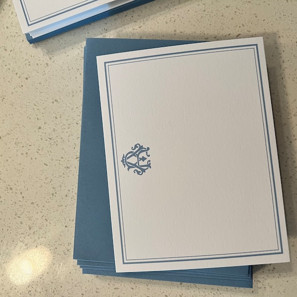 Personalized Stationary, Monogram Stationary, Custom Monogrammed ...