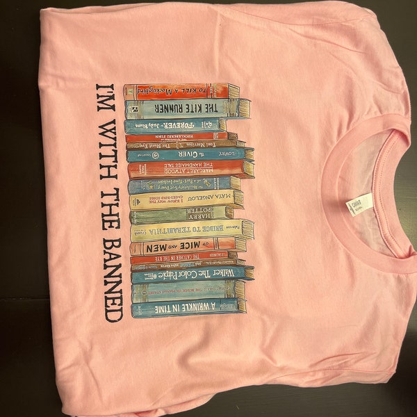 I'm With the Banned, Banned Books Shirt, Banned Books Sweatshirt ...