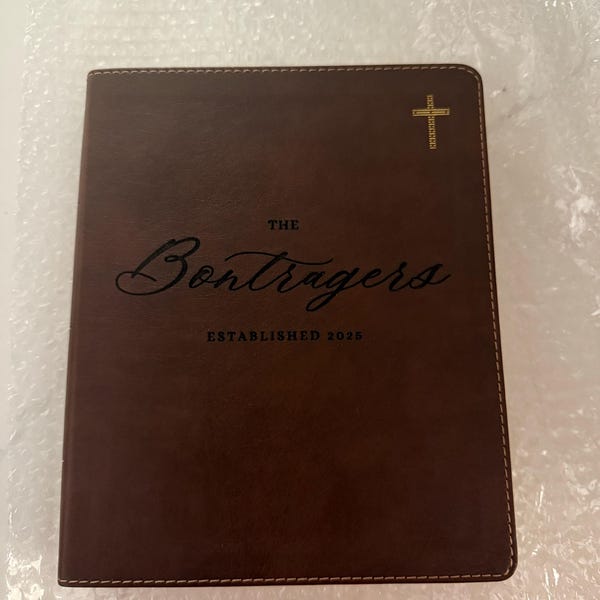 Wedding Bible Guestbook Religious Wedding Shower Gift Personalized Niv ...