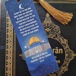 Islamic Bookmarks X5 Quran Bookmark Islamic Gift Eid Gift Ramadan Gift ...